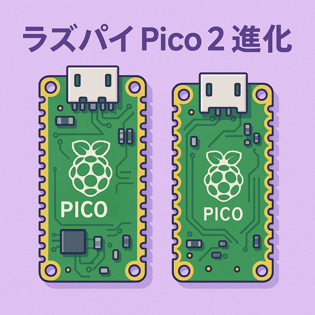 ラズパイ Pico 2 の進化 | Lovely pico